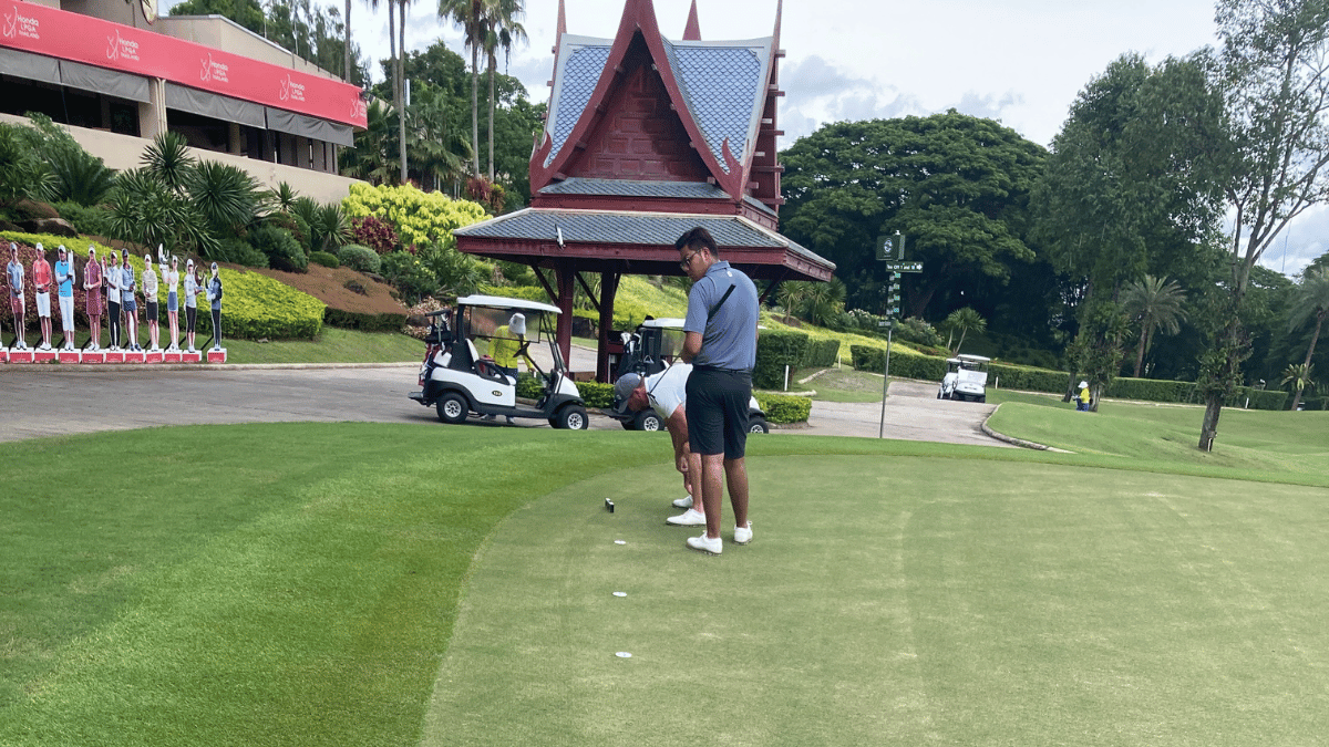 Putting Lessons Pay Dividends - Pattaya Golf